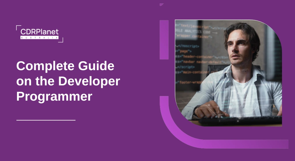 Guide on the Developer Programmer - CDRPlanetAustralia